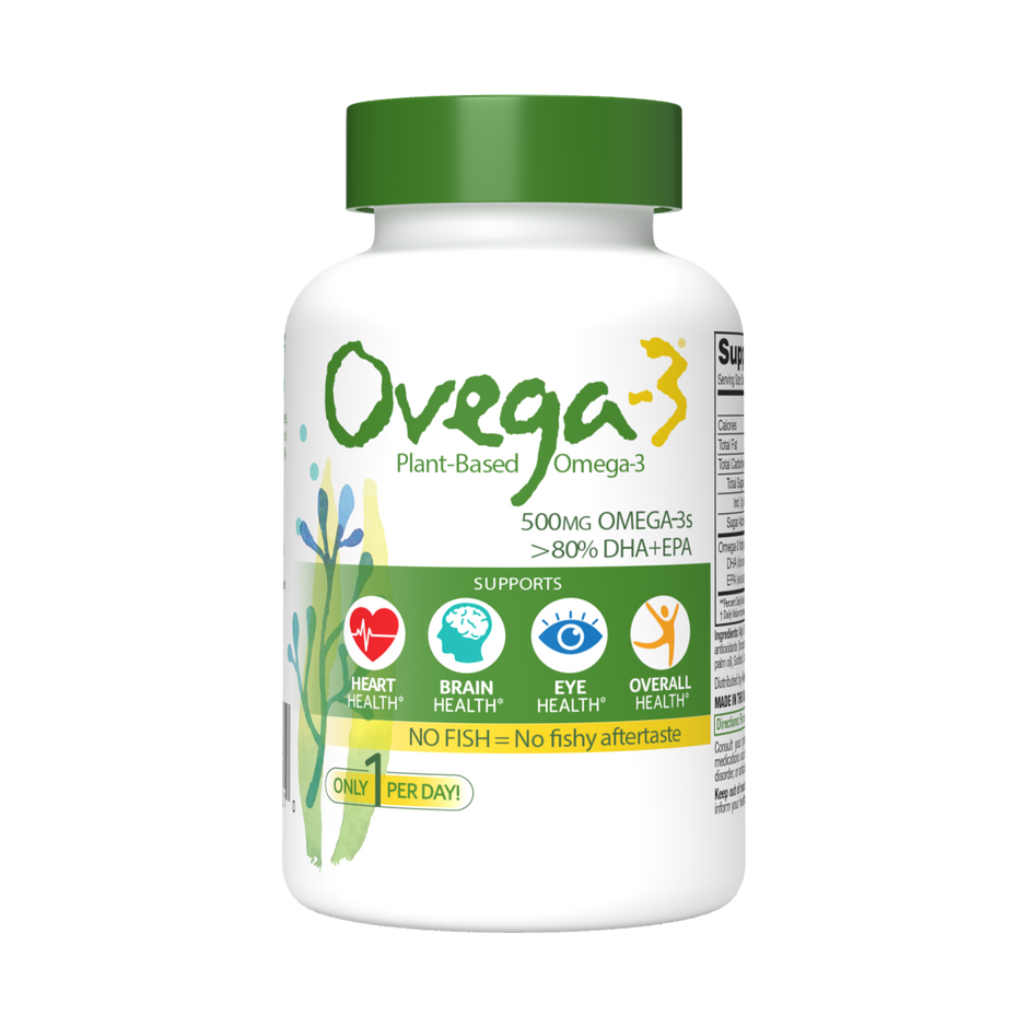 Omega-3 Supplement | Vegan Heart Health Dietary Supplement – Ovega®