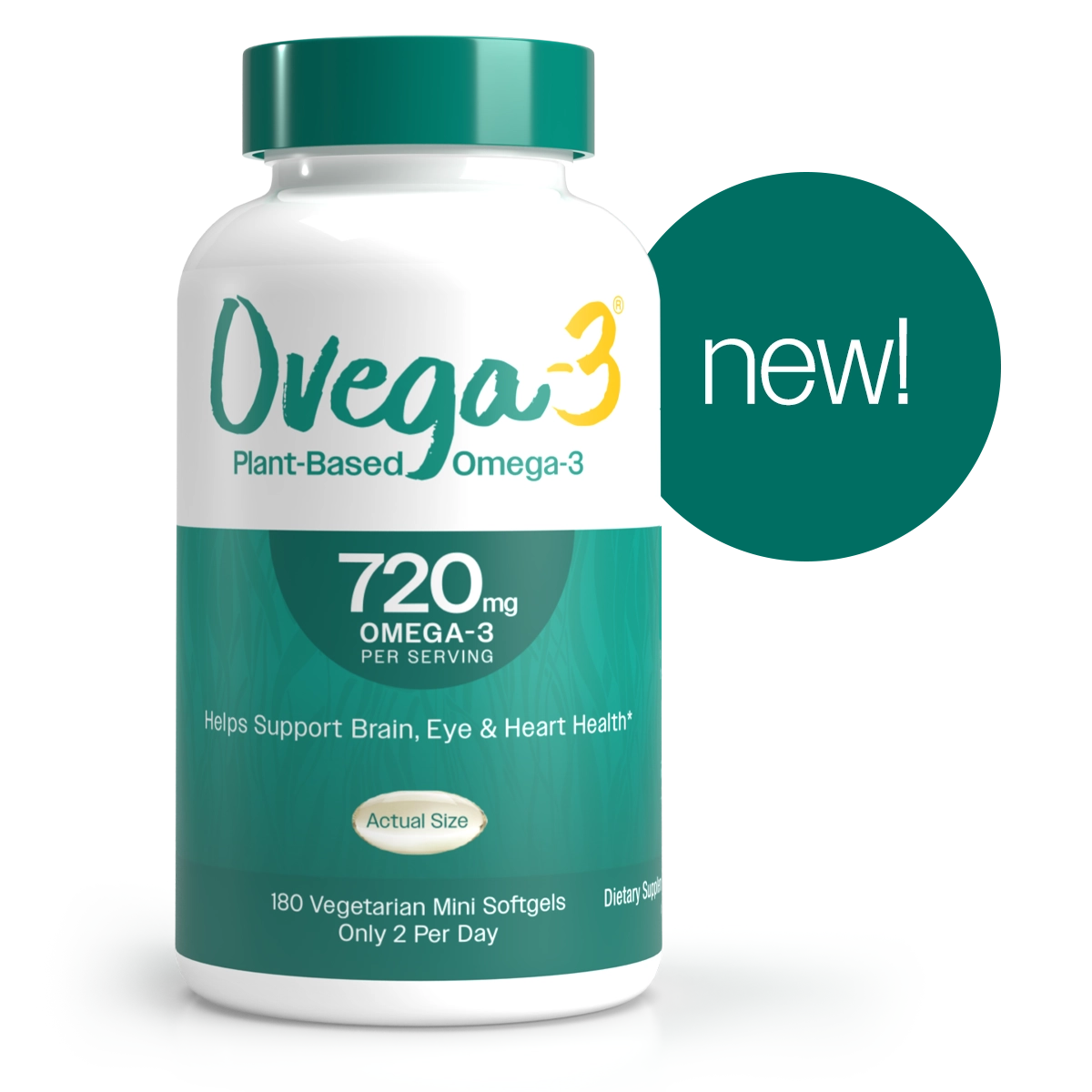 Ovega-3® 720mg Plant-Based Omega-3 – Ovega®